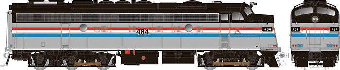 Rapido - EMD FL9 Rebuilt/Modernized Version w/Sound & DCC - Amtrak #488 ...