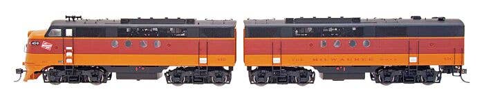 Intermount - EMD FT A-B Set - Standard DC - Milwaukee Road (orange, maroon) - 85-69027
