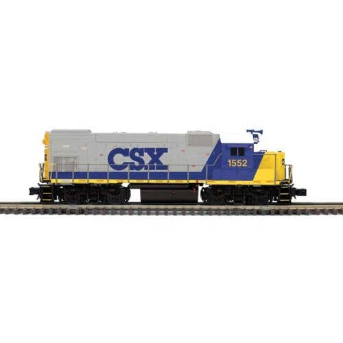Atlas O - EMD GP15-1 - 2-Rail - Standard DC - Trainman(R) - CSX #1552 (Ditch Lights, YN1, gray ...