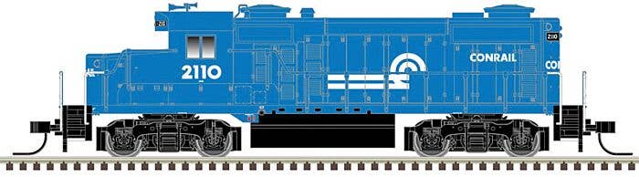 Atlas - EMD GP20 - ESU LokSound and DCC - Master(TM) Gold - Conrail 2105 (blue, white) - 150 ...