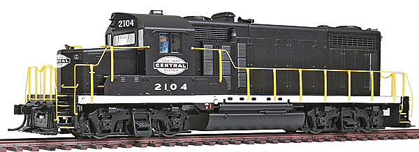Walthers - EMD GP20 Low Hood - Standard DC - PROTO 2000(R) - New York Central #2104 (black ...