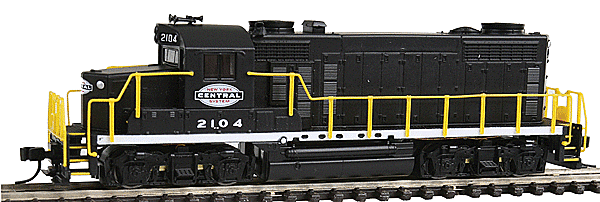 Walthers - EMD GP20 Low Hood - Standard DC - PROTO N(TM) - New York Central #2104 (black, white ...