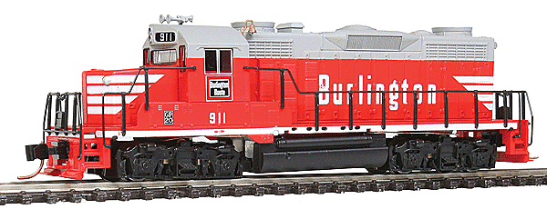 Walthers - EMD GP20 Low Hood - Standard DC - PROTO N(TM) - Chicago, Burlington & Quincy #911 ...