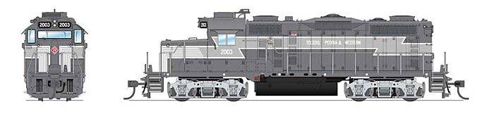 BLI - EMD GP20 - Sound and DCC - Paragon4(TM) - Toledo, Peoria ...