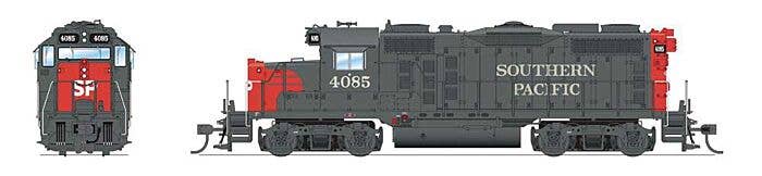 BLI - EMD GP20 - Sound and DCC - Paragon4(TM) - Southern Pacific #4085 (gray, red) - 187-7462