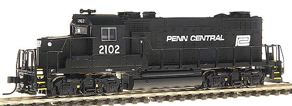 Life-Like - EMD GP20 - Standard DC - PROTO N(TM) - Penn Central #2102 (black, white lettering ...