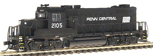 Life-Like - EMD GP20 - Standard DC - PROTO N(TM) - Penn Central #2105 (black, white lettering ...