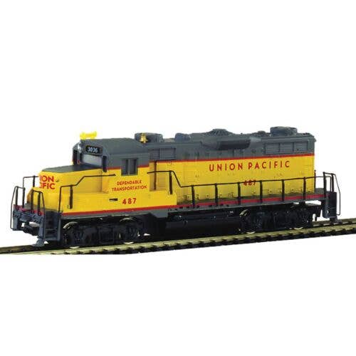 Mantua - EMD GP20 w/Sound & DCC - Union Pacific (Armour Yellow, gray ...