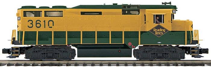 MTH - EMD GP30 - 3-Rail w/Hi-Rail Wheels & Proto-Sound 3.0 - Reading #3610 - 507-20206691