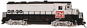 Bachmann - EMD GP30 Diesel Locomotive - EMD Demo #1962 - 160-82000