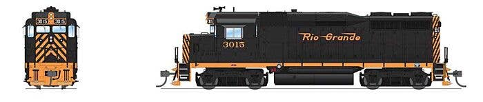 BLI - EMD GP30 Low Nose - Standard DC - Stealth - Denver & Rio Grande ...