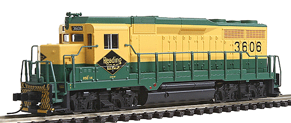 Atlas - EMD GP30 Phase I - Standard DC - Classic - Reading #3606 (green, yellow) - 150-42813