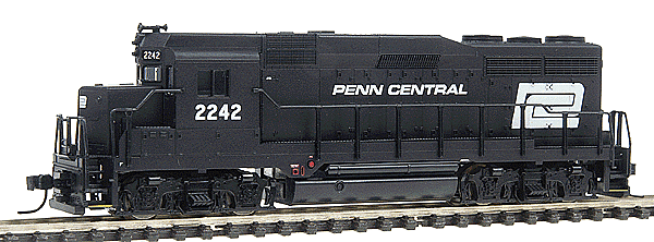 Atlas - EMD GP30 - Standard DC - Master(R) - Penn Central #2242 (black, white, red) - 150-47514