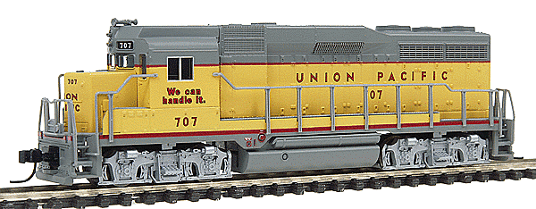 Atlas - EMD GP30 - Standard DC - Master(R) - Union Pacific #707 (yellow, gray, red) - 150-47517