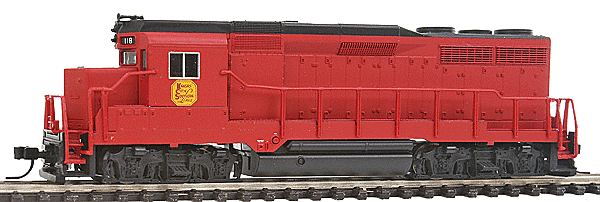 Atlas - EMD GP30 - Standard DC - Master(R) - Kansas City Southern #118 (red, black) - 150-47540
