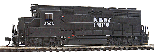 Atlas - EMD GP30 - Standard DC - Master(R) - Norfolk & Western #2903 (black, Large NW Logo ...