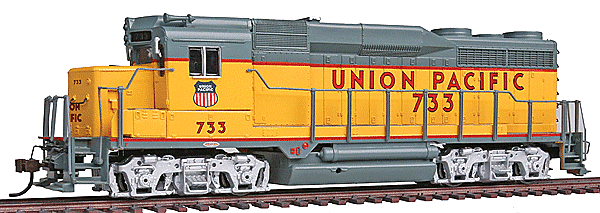 Bachmann - EMD GP30 w/DCC - Union Pacific #733 (Armour Yellow, gray ...