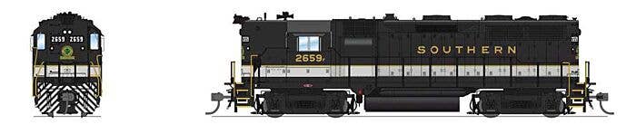 BLI - EMD GP35 High Nose - Standard DC - Stealth - Southern Railway ...