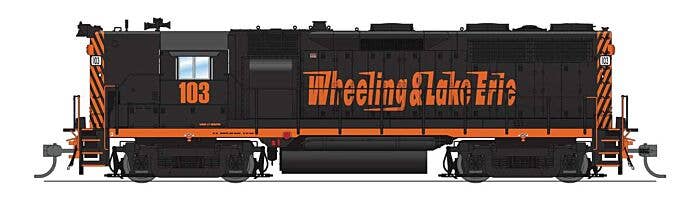 BLI - EMD GP35 High Nose - Standard DC - Stealth - Wheeling & Lake Erie ...