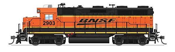 BLI - EMD GP35 Low Nose - Sound and DCC - Paragon4(TM) - BNSF Railway ...