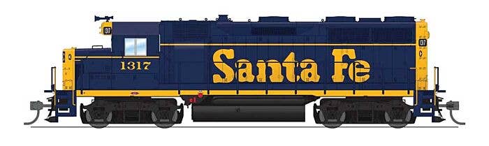BLI - EMD GP35 Low Nose - Sound and DCC - Paragon4(TM) - Santa Fe #1317 ...