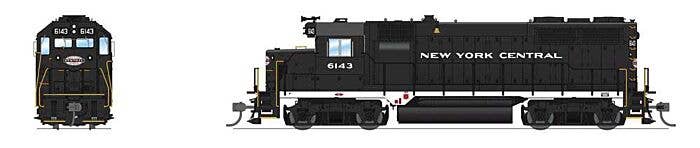 BLI - EMD GP35 Low Nose - Standard DC - Stealth - New York Central ...