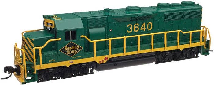 Atlas - EMD GP35 Phase Ib w/Dynamic Brakes - Standard DC - Master(R) - Reading #3640 (green ...