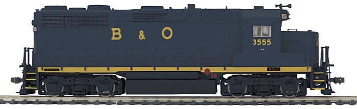 MTH - EMD GP35 - Standard DC - Baltimore & Ohio #3555 (blue, yellow ...