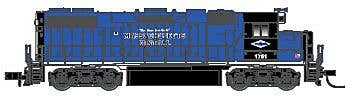 Atlas - EMD GP38-2 Low Nose, Dynamic Brakes w/DCC - Massachusetts Central #1750 (blue, black ...