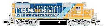 Atlas - EMD GP38-2 Low Nose, No Dynamic Brakes - Standard DC - Ontario Northland #1802 (blue ...