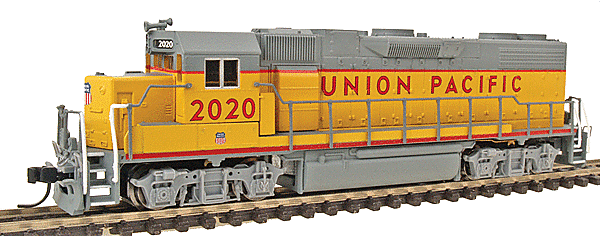 Atlas - EMD GP38-2 Low Nose - Standard DC - Master(R) - Union Pacific #2020 (yellow, gray, red ...