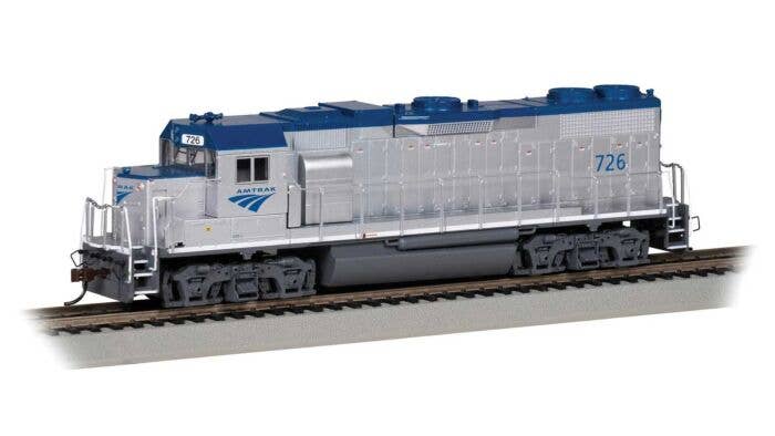 Bachmann - EMD GP38-2 - Standard DC - Amtrak #726 (Phase V, silver ...