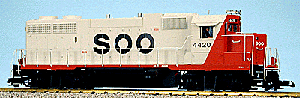 USA - EMD GP38-2 - Standard DC - Soo Line - 748-22215