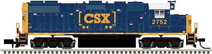 Atlas - EMD GP38-2 - Standard DC - Master(R) - CSX #2740 (YN3b, blue ...