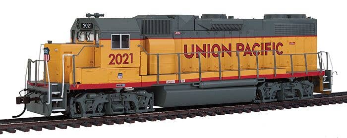 Bachmann - EMD GP38-2 w/DCC - Union Pacific #2021 (Armour Yellow, gray ...