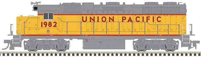 Atlas - EMD GP38 - ESU LokSound and DCC - Master Gold - Union Pacific 1982 (Armour Yellow, gray ...