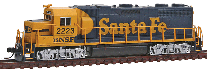 Atlas - EMD GP38 Low-Nose w/Dynamic Brakes - Standard DC - Master(R) - Burlington Northern Santa ...