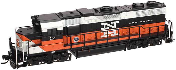 Atlas - EMD GP38 Low Nose Early Version - Standard DC - Master(R) Silver - Connecticut Dept. of ...
