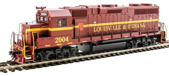 Atlas - EMD GP38 Low Nose Early Version - Standard DC - Master(R) Silver - Louisville & Indiana ...