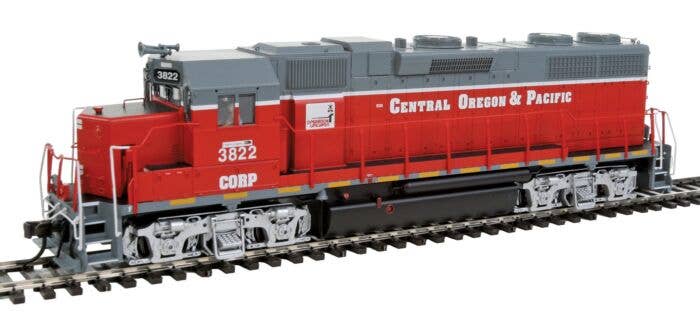 Atlas - EMD GP38 Low Nose Early Version - Standard DC - Master(R) Silver - Central Oregon ...