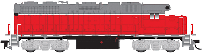 Atlas - EMD GP38 Low Nose Early Version w/Sound & DCC - Master(R) Gold - RailAmerica No Number ...