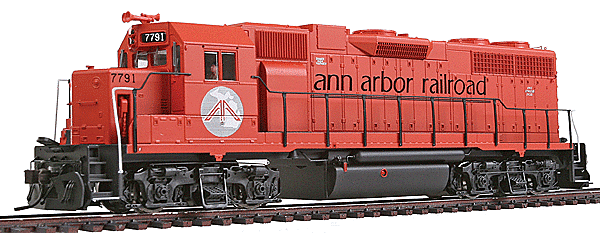 Atlas - EMD GP38 Low Nose - Standard DC - Master(R) Silver - Ann Arbor #7791 - 150-10000611