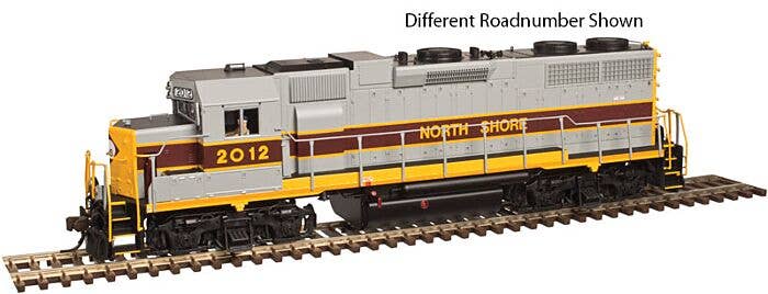 Atlas - EMD GP38 Low Nose - Standard DC - Master(R) Silver - North Shore #2004 - 150-10002371
