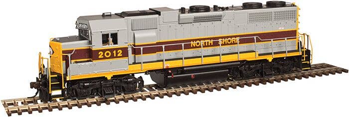 Atlas - EMD GP38 Low Nose - Standard DC - Master(R) Silver - North Shore #2012 - 150-10002372