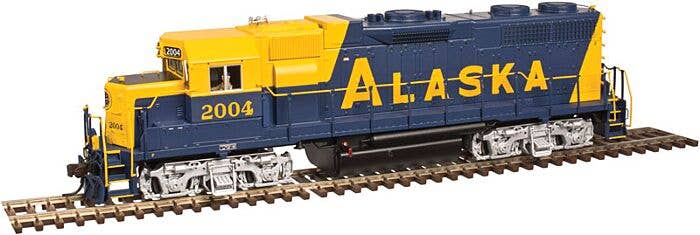 Atlas - EMD GP38 Low Nose - Standard DC - Master(R) Silver - Alaska Railroad #2004 - 150-10002374