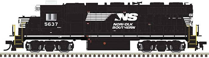 Atlas - EMD GP38 Low Nose - Standard DC - Master(R) Silver - Norfolk Southern #5634 (black ...