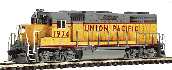 Atlas - EMD GP38 Low Nose w/DCC - Union Pacific #1974 (yellow, gray) - 150-49894
