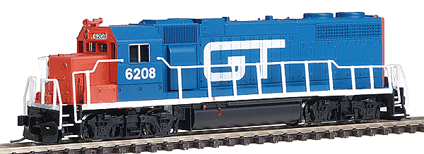 Atlas - EMD GP38 Low Nose w/DCC - Master(R) - Grand Trunk Western #7754 (blue, red, white) - 150 ...