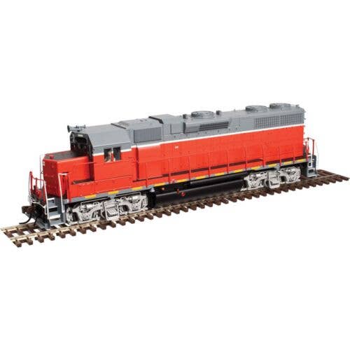 Atlas - EMD GP38 Low Nose w/Dynamic Brakes - Standard DC - Rail America No Number (red, gray ...