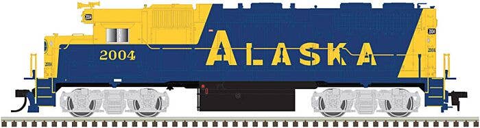 Atlas - EMD GP38 Low Nose w/Sound & DCC - Master(R) Gold - Alaska Railroad #2007 - 150-10002411